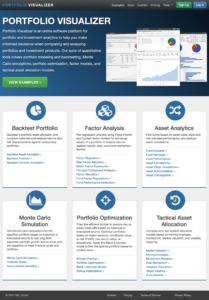 Portfolio Visualizer – Rob Berger